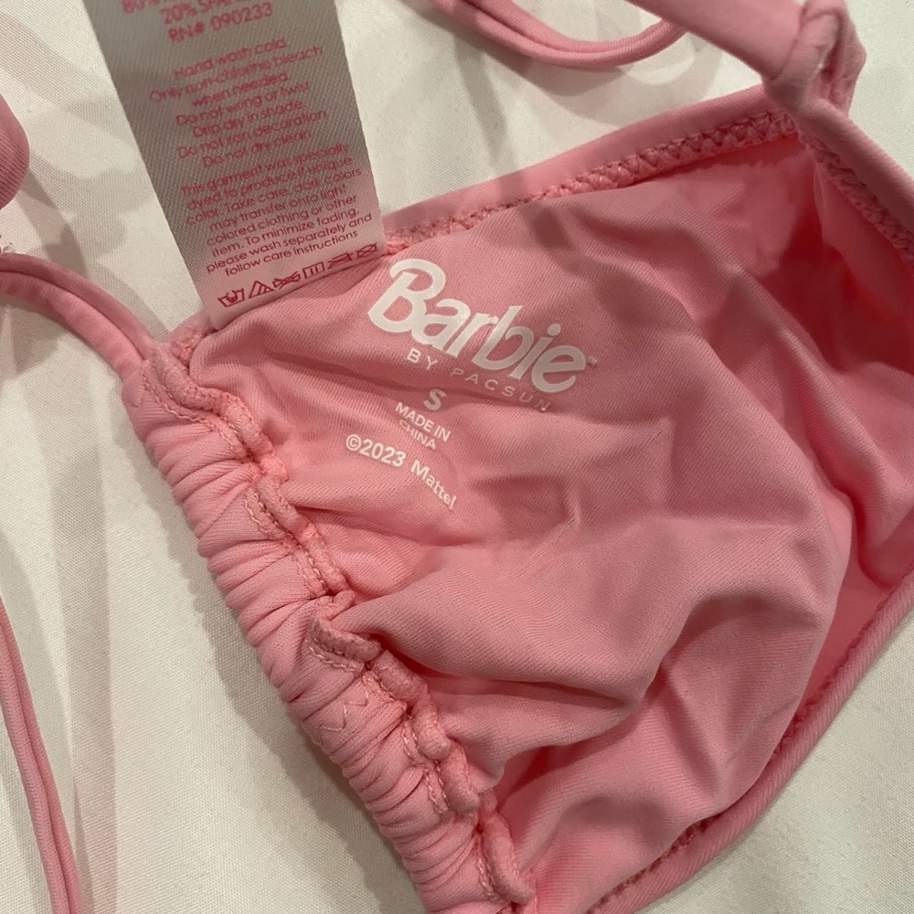 Barbie Eco Barbie Girl Triangle Bikini Top - Gem